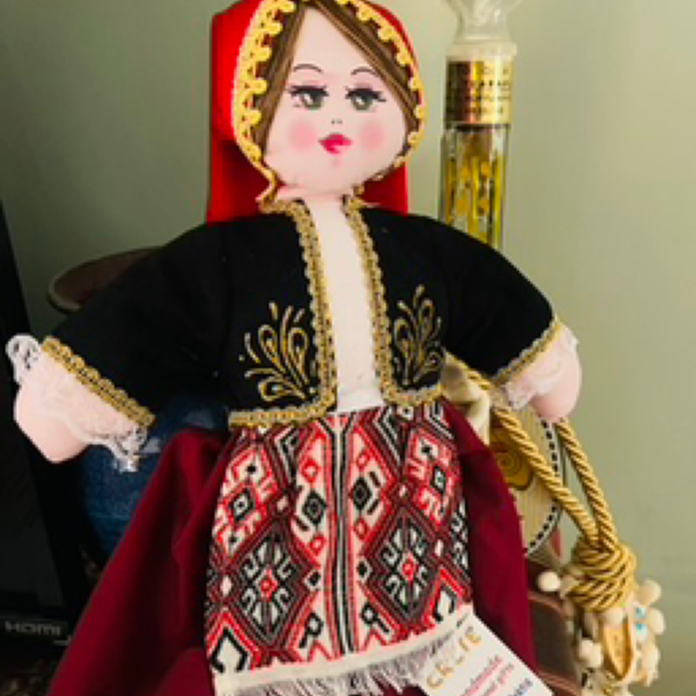 Traditional Costume Doll - Crete | Taste & Art of Greece