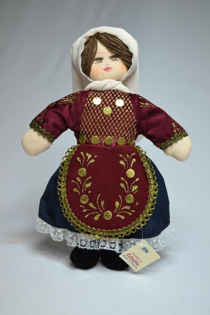 Traditional Costume Doll - Salamina | Taste & Art of Greece