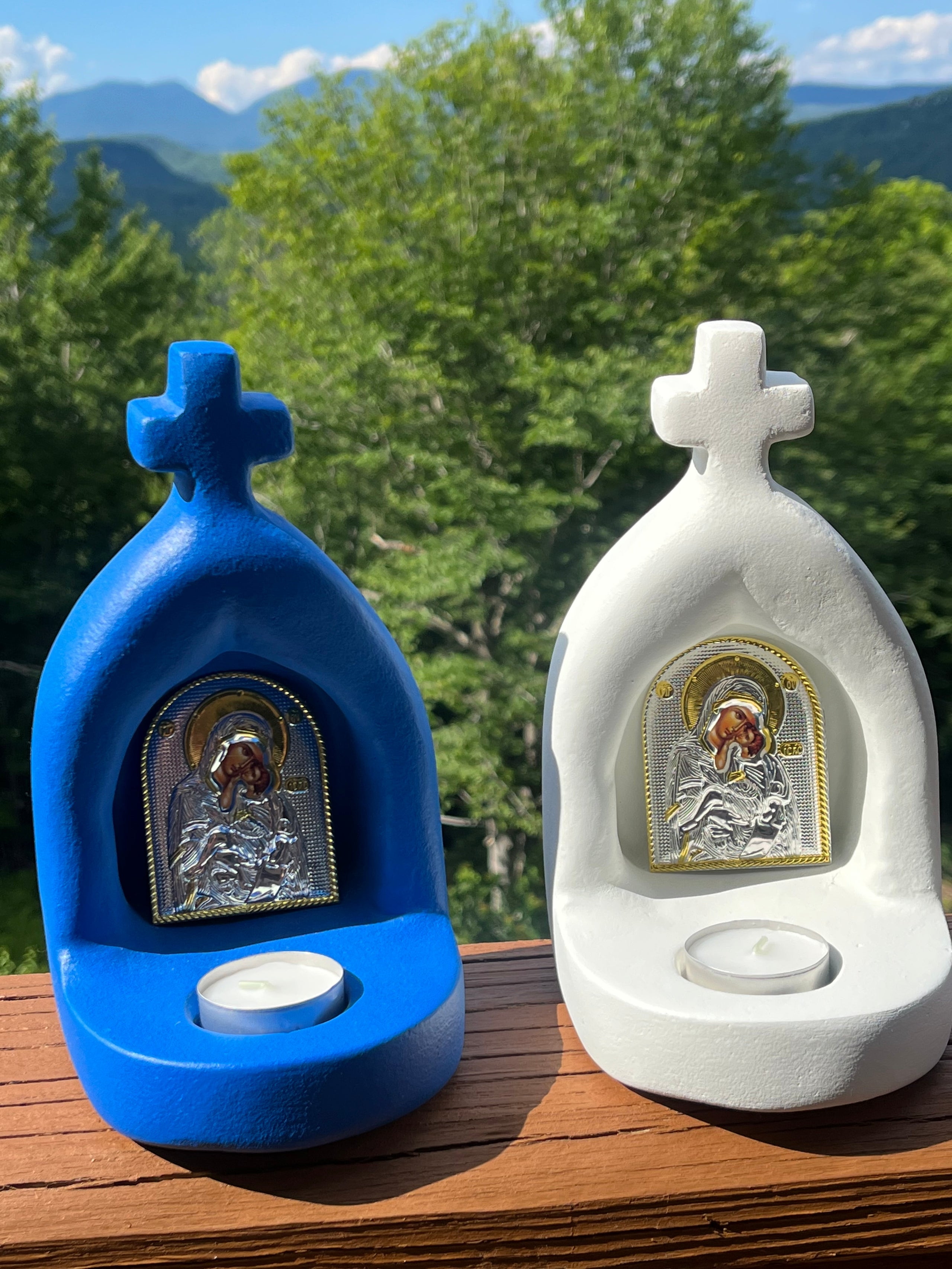 Ceramic Prayer Altars- Classic Aegean | Taste & Art of Greece