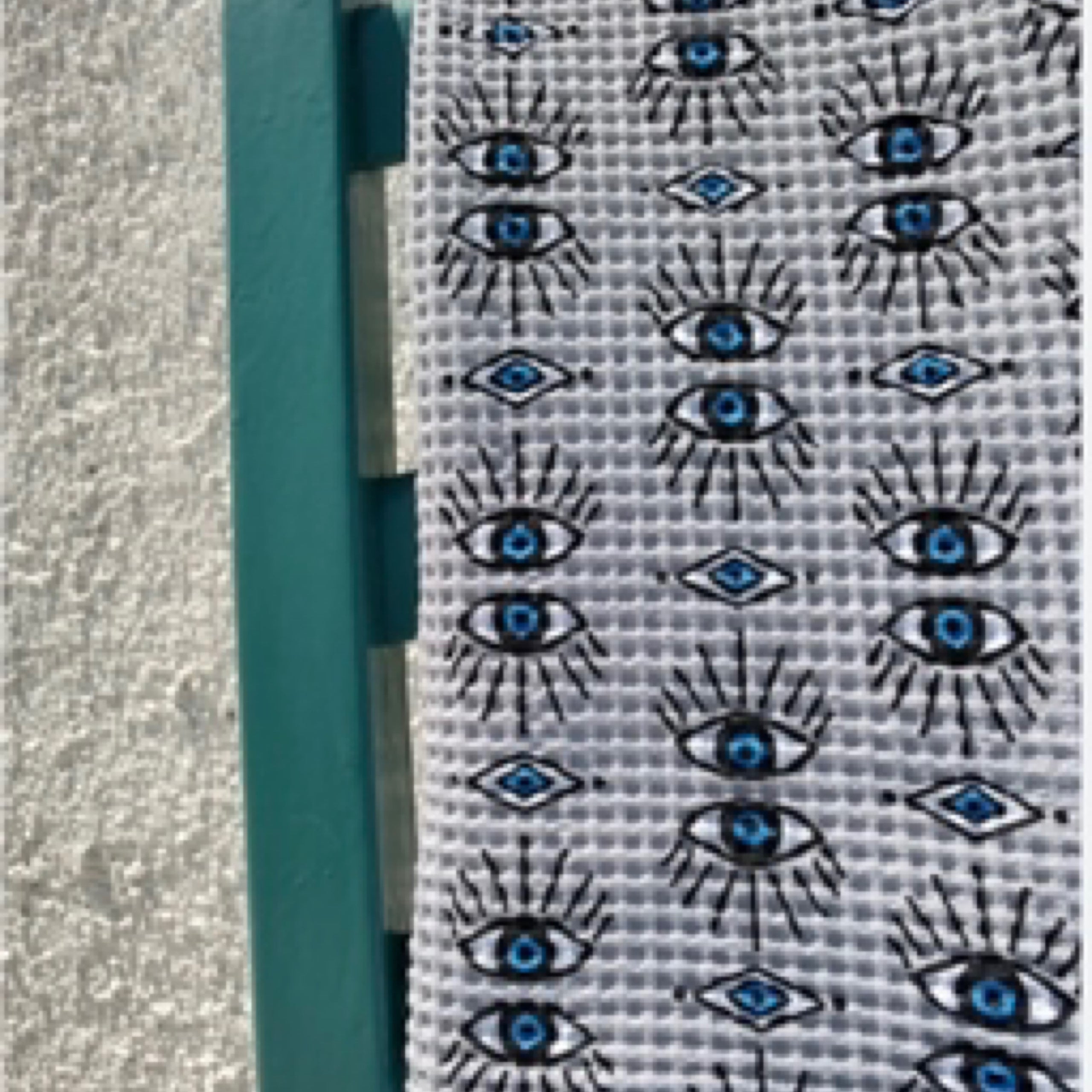 Modern Eye Waffle Cotton Tea Towel | Taste & Art of Greece